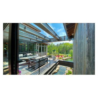 Montana Modern - Rustic - Deck - Minneapolis - by James McNeal ...