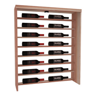 CellarVue Redwood Horizontal Wine Rack, Unstained - Transitional - Wine ...