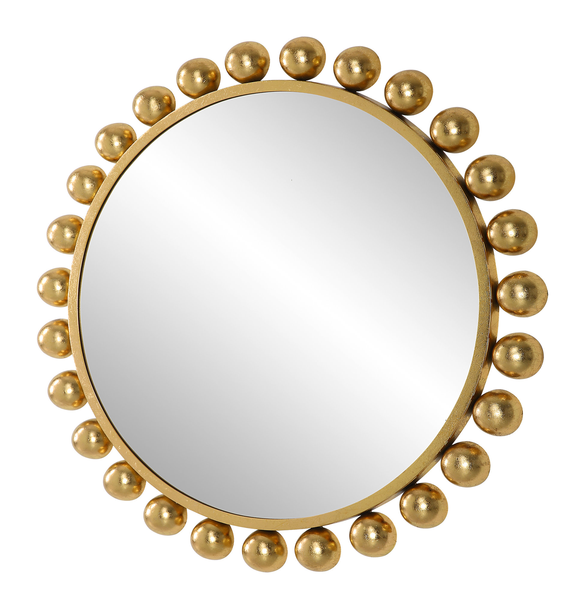 34" Hemisphere Round Mirror - Contemporary - Wall Mirrors - by ...