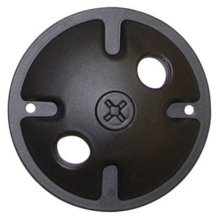 2 Light Mounting Plate Dark Bronze Finish - Lighting Hardware - by ...