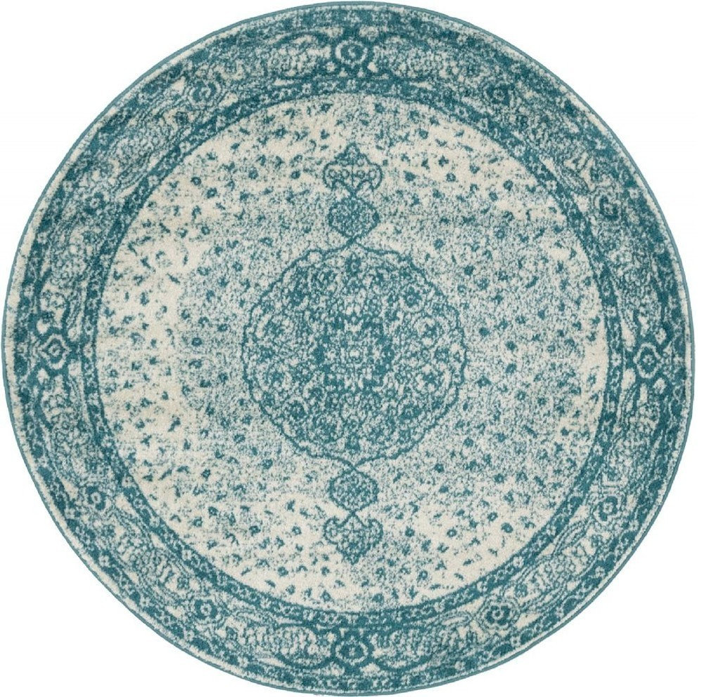 Traditional Vienna Area Rug, 5' Round - Contemporary - Area Rugs - by ...