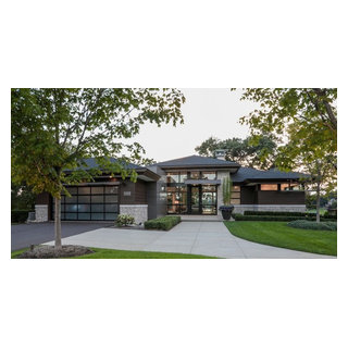 upper long lake house - Modern - Exterior - Detroit - by kevin akey ...