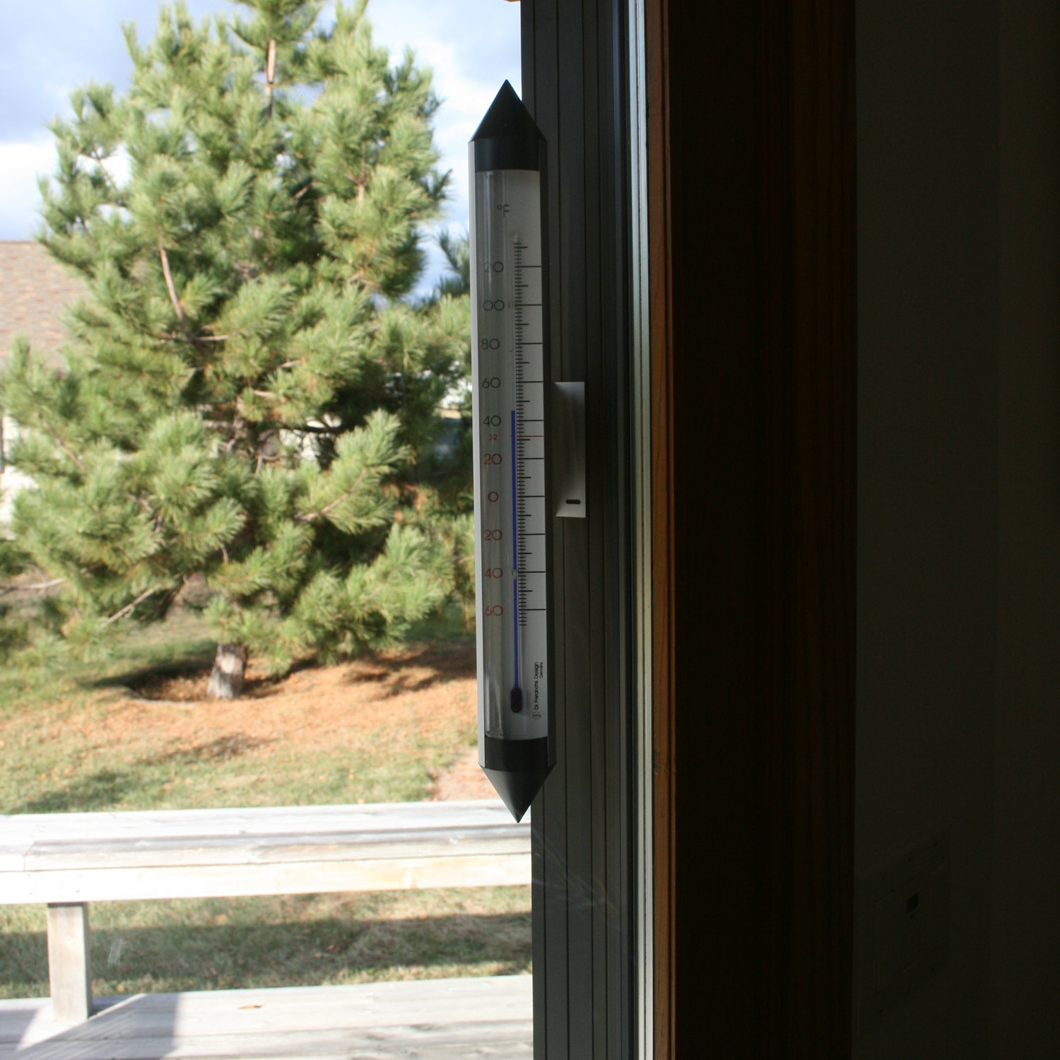 Outside Wall Thermometer - Contemporary - Decorative Thermometers - by ...
