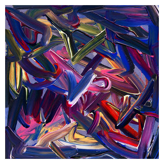 "A Beautiful Mess" Painting Print, Wrapped Canvas, 48"x48 ...