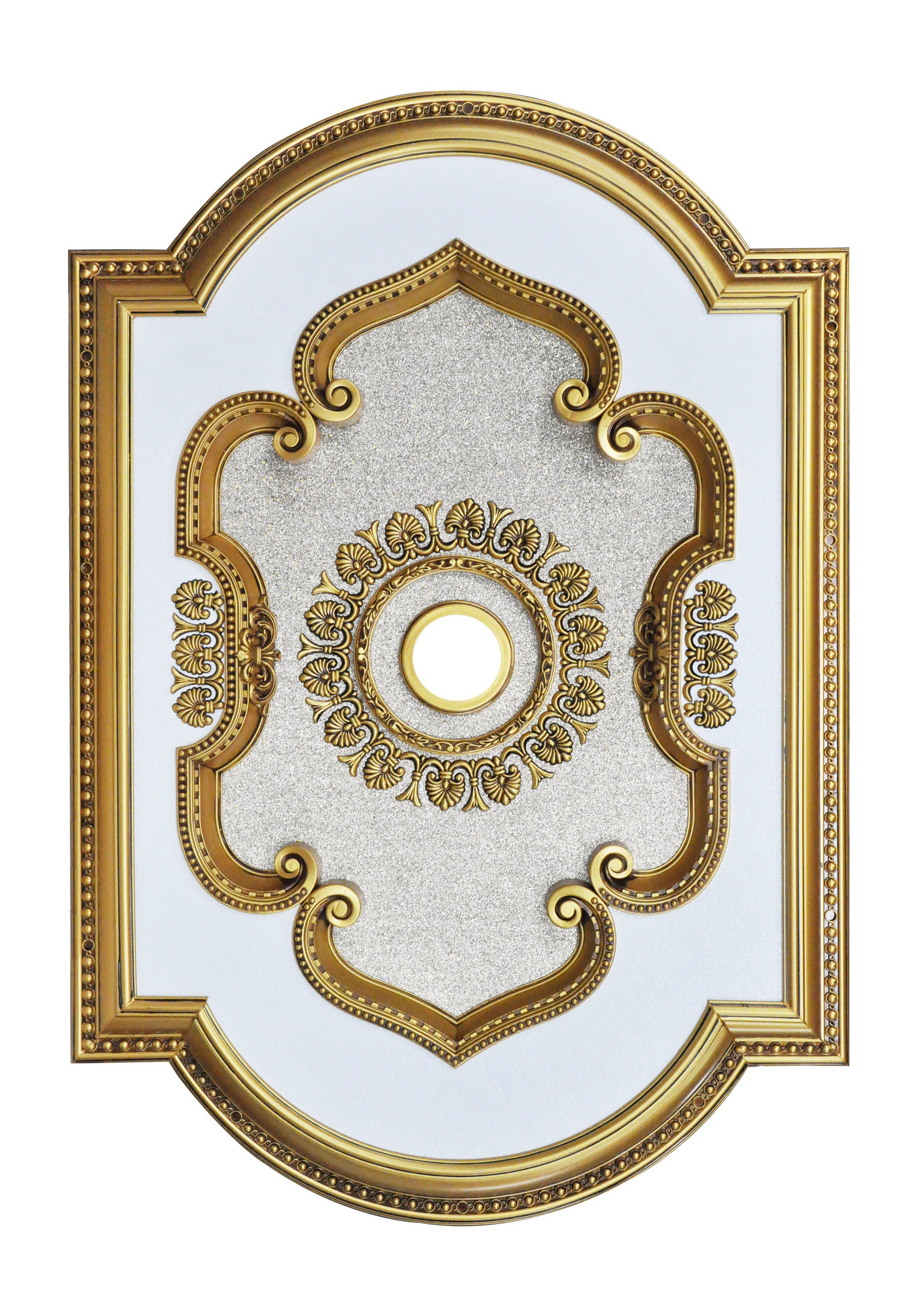 Artistry Lighting, Rectangular Gold Ceiling Medallion, ARC0913-F-054 ...