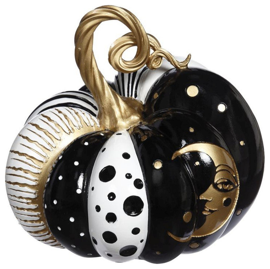 Mark Roberts 2020 Collection Pumpkin with Moon 10" Tabletop Piece ...