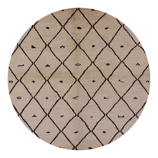 Ahgly Company Indoor Rectangle Mid-Century Modern Area Rugs, 5' x 7', 8 ...