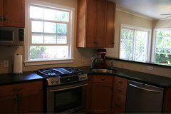 Cooktop in front of kitchen window?