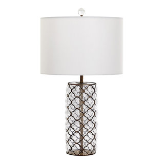 25" Table Lamp, Satin Brass - Mediterranean - Table Lamps - by Lights ...