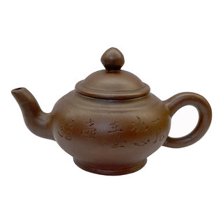 Chinese Handmade Yixing Zisha Clay Teapot With Artistic Accent Hws2295 ...