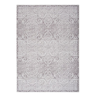 Waverly Washables Collection WAW03 Stone Rectangle Contemporary Area ...