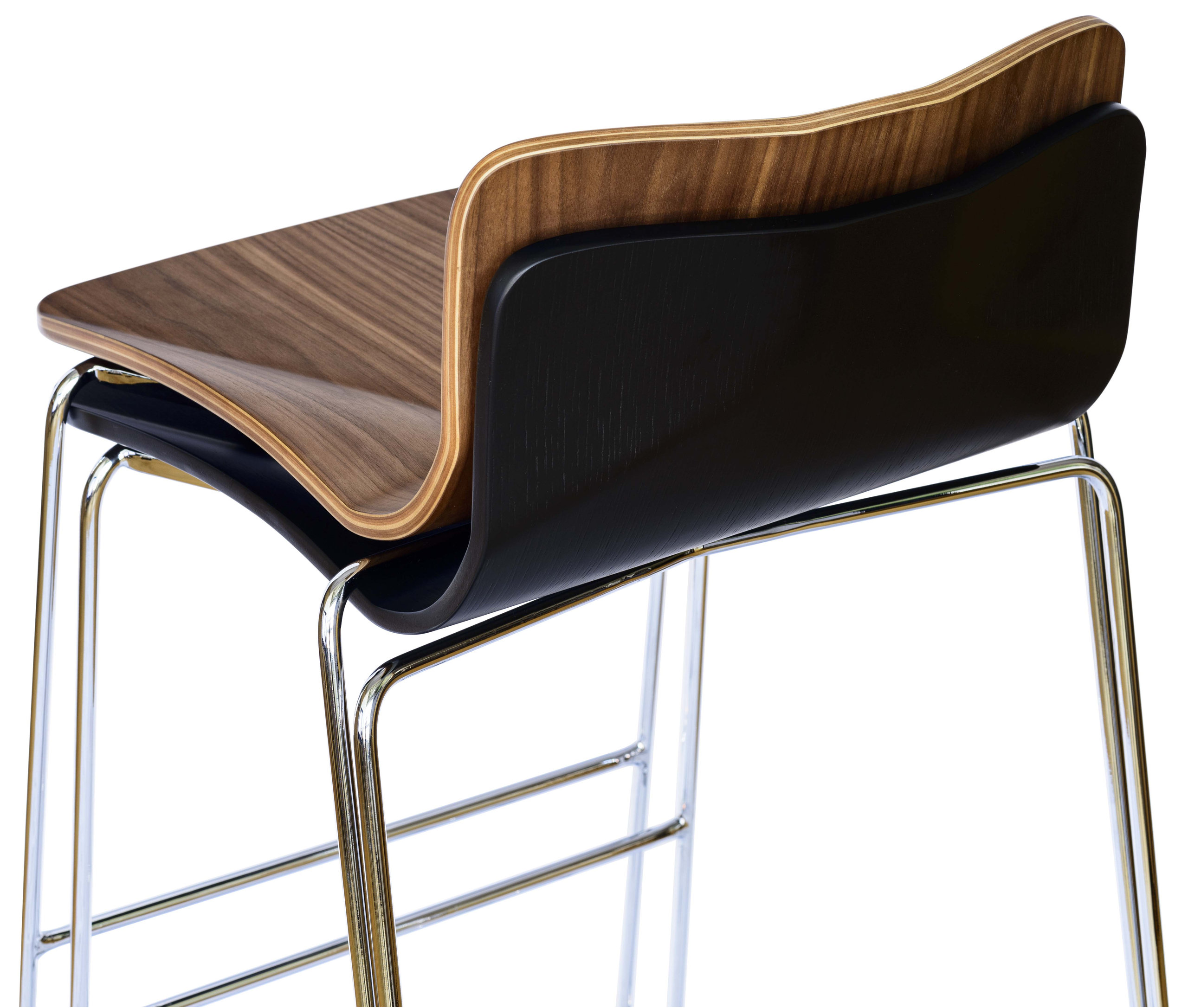 JC Stacking Counter Stool - Contemporary - Bar Stools And Counter ...