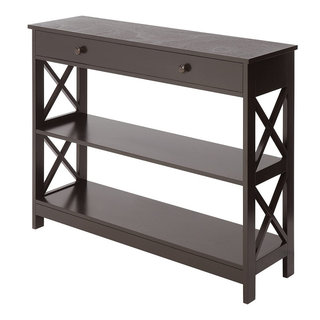 Elegant 1-Drawer Console Table - Transitional - Console Tables - by ...