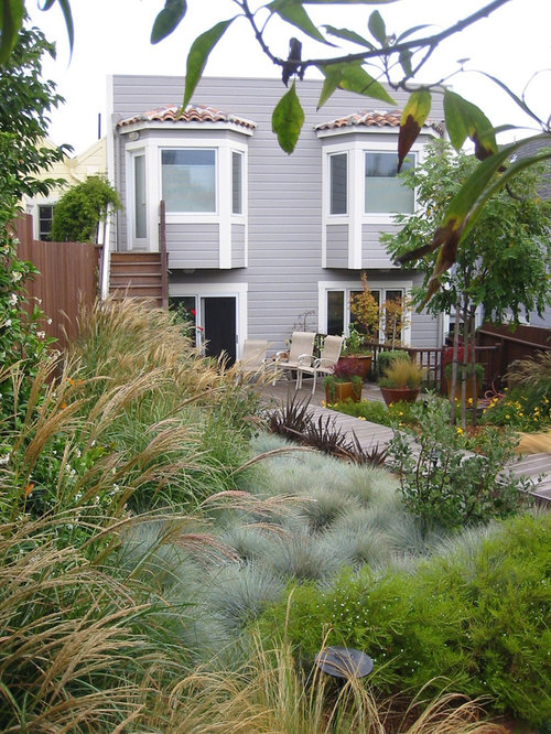 Homes Landscaped With Grasses