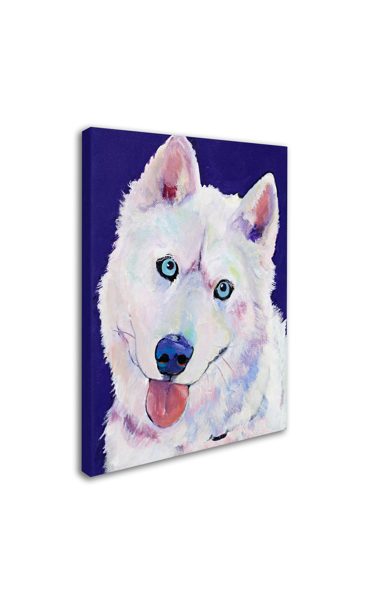 'Whitey' Canvas Art by Pat Saunders-White, 14" x 19" - Traditional ...
