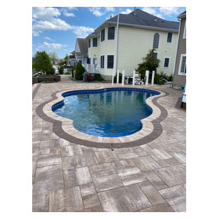 Sahara Chestnut Lite Pool Patio - Pool - New York - by Cambridge ...