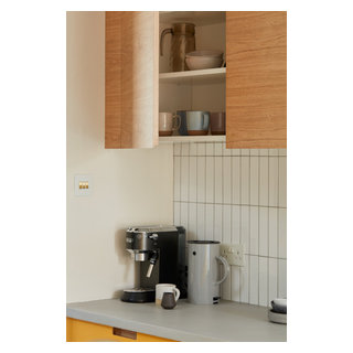 Formica Sol, Just Rose and Oak - Scandinavian - Kitchen - London - by ...