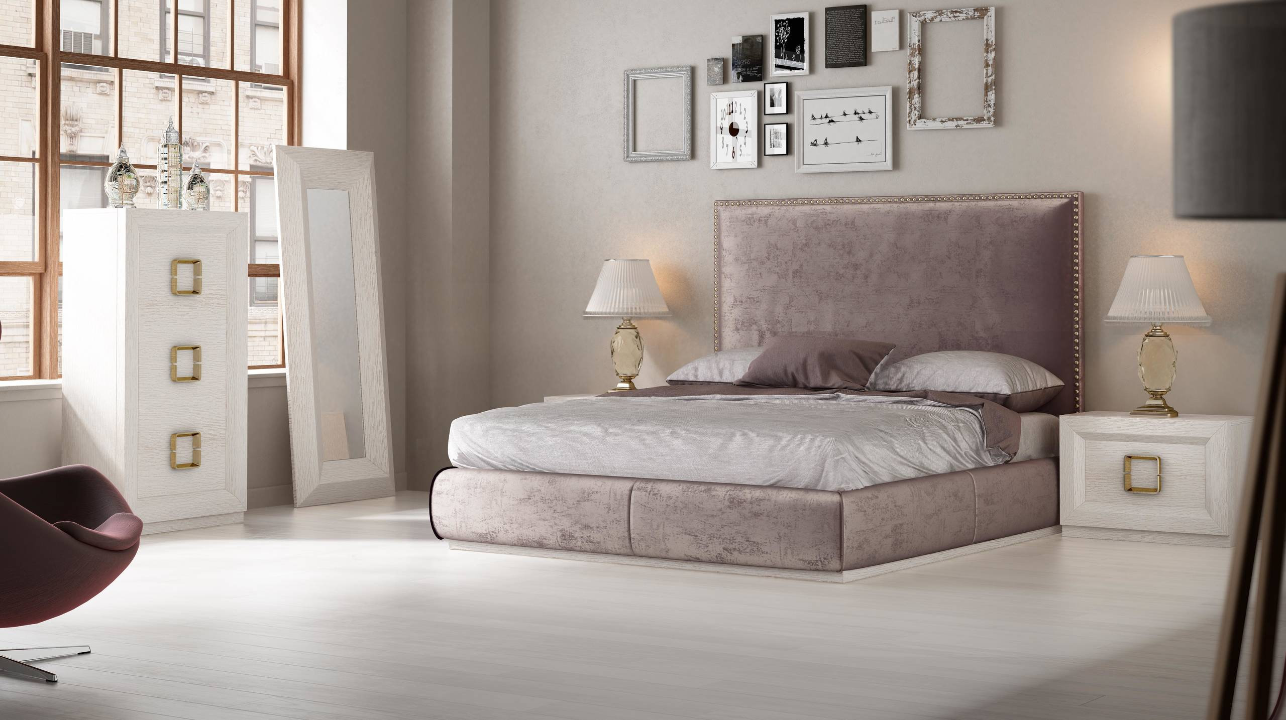 MA62 Bed, Queen - Contemporary - Panel Beds - by Macral Design Corp | Houzz