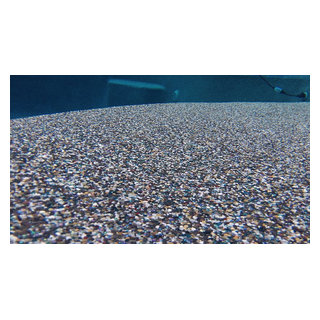 Wet Edge Prism Matrix Deep Blue Sea installed by ASI Pool Plastering in ...