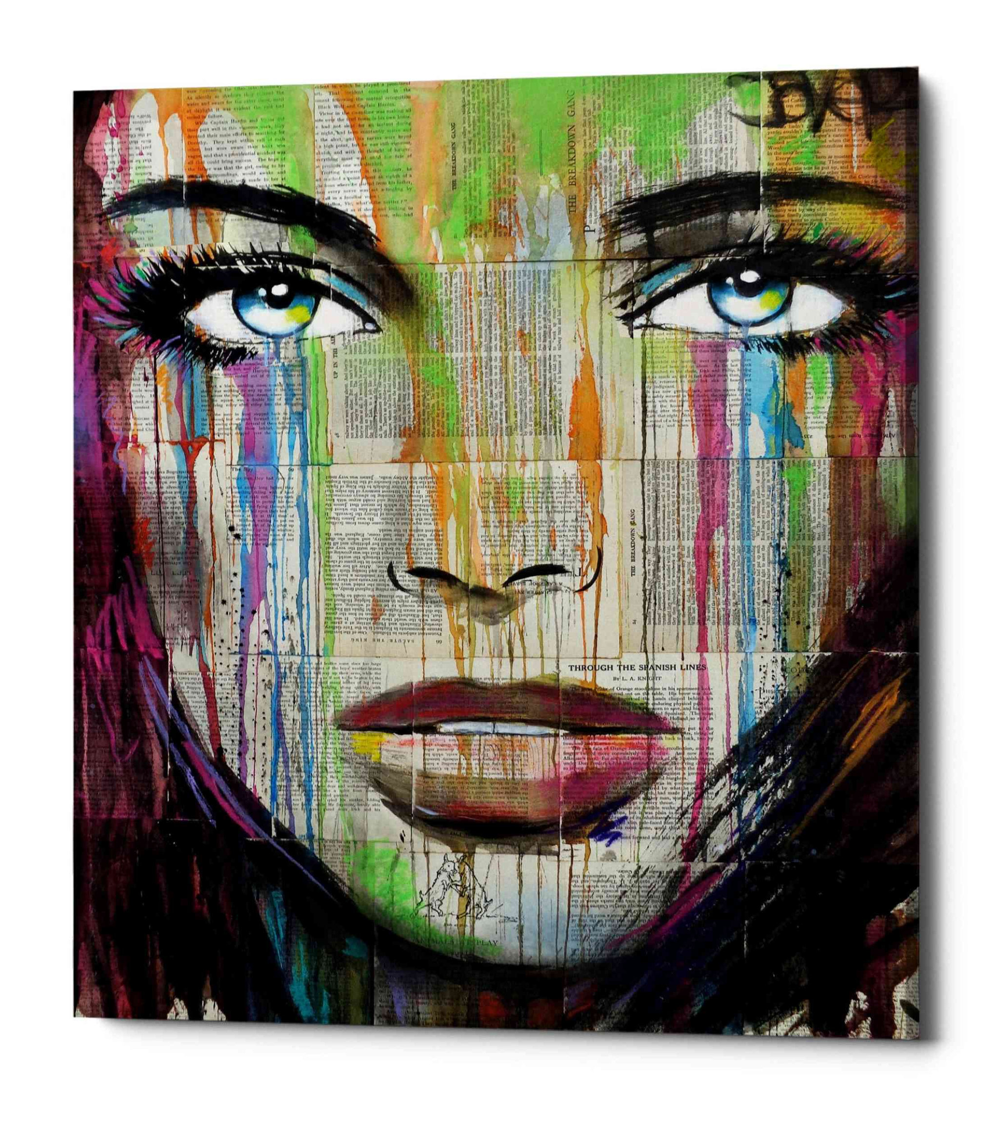 Epic Graffiti "Bell" by Loui Jover, Giclee Canvas Wall Art, 12" x 16 ...