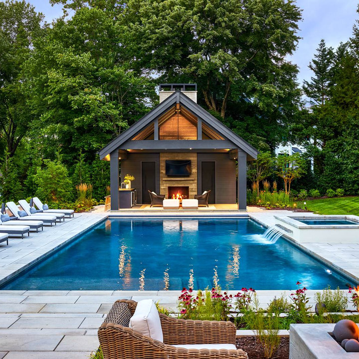 75 Beautiful Pool with a Pool House Ideas & Designs - February 2026 ...