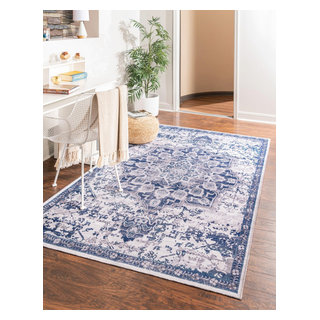 Unique Loom Renaissance Roma Area Rug, 5' 11 x 9' 0 Rectangular ...