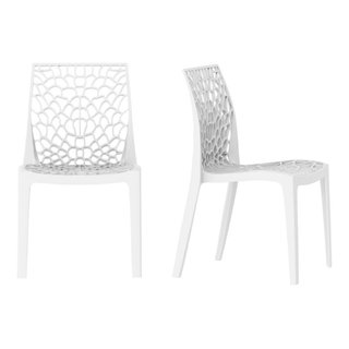 Karissa Chairs and Trillia Table Set - Contemporary - Outdoor Dining ...