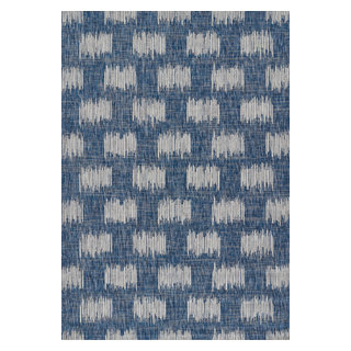 Momeni Villa Vi-12 Geometric Rug, Blue, 7'10"x10'10" - Contemporary ...
