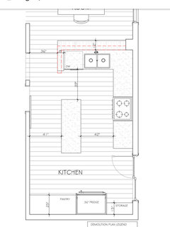 New kitchen layout - stove placement and venting
