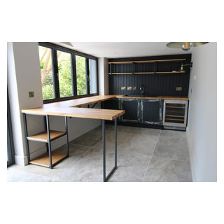Custom Fitted Bar - Rustic - Home Bar - Dublin - by Robert Dempsey ...