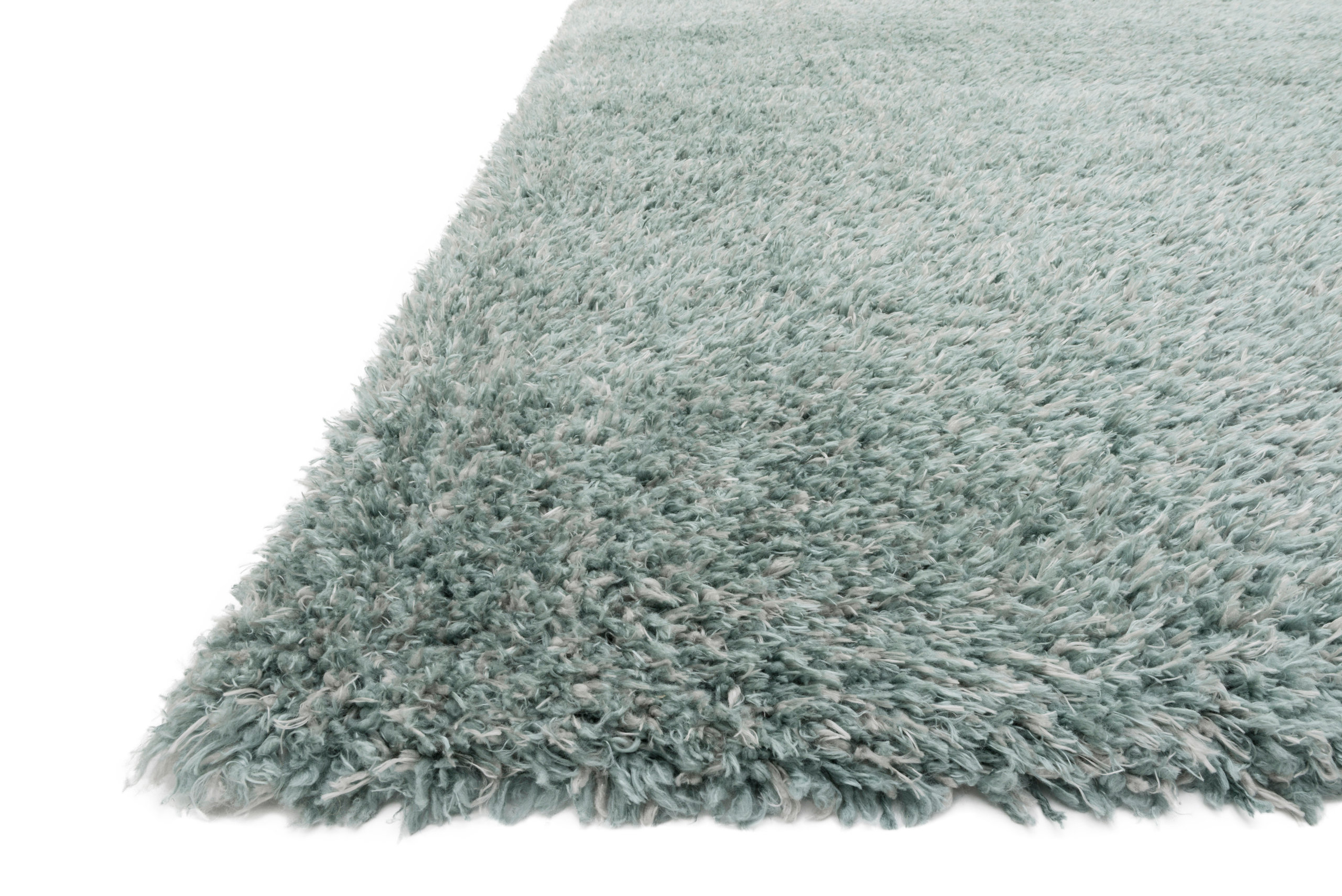 Loloi Kayla Shag Shags Kay-01 Spa 2'2"x4' Rug, 2'2"x4' - Contemporary ...