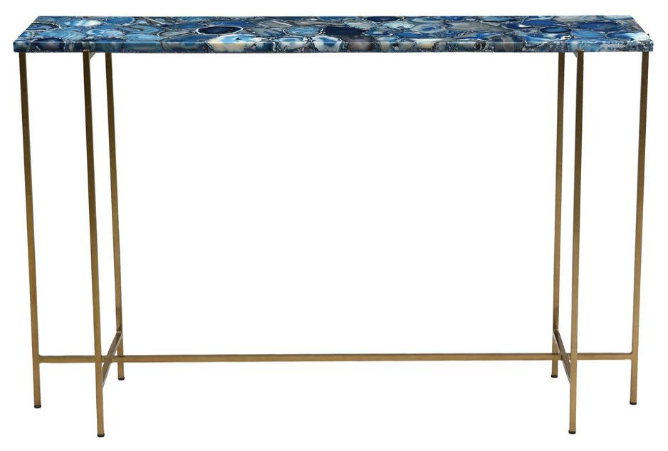 Blue Agate Console Table - Contemporary - Console Tables - by ...
