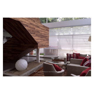 Shade by Jamie: Vertilux Neolux Dual Shades - Modern - Living Room ...