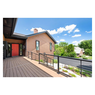 Azek Reserve Collection Antique Leather & Feeney Cable Railing ...