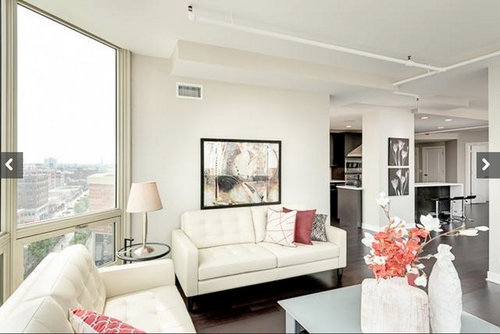 Furnishing an Octagon Living Room w/ a Skyline View