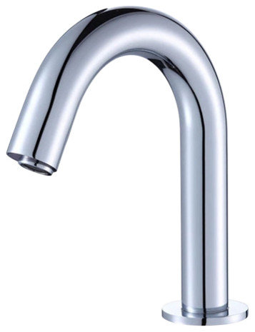 Fontana Marsala Gooseneck Volume Commercial Motion Sensor Faucet, Soap ...