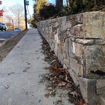 Dry Stacked Retaining Wall - Photos & Ideas | Houzz