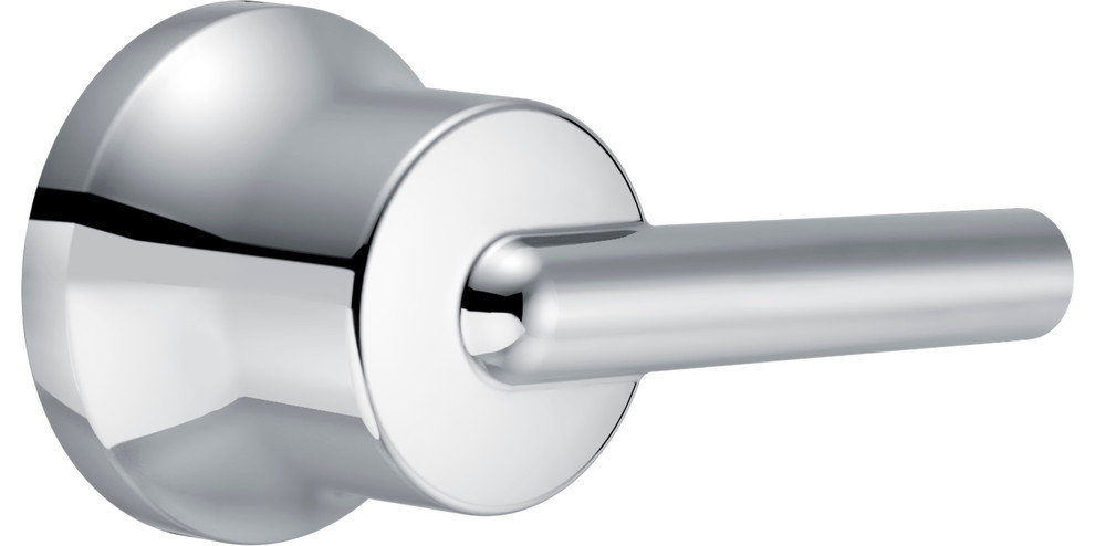 Delta Handle With Screw, Polished Chrome - Contemporary - Tub And ...