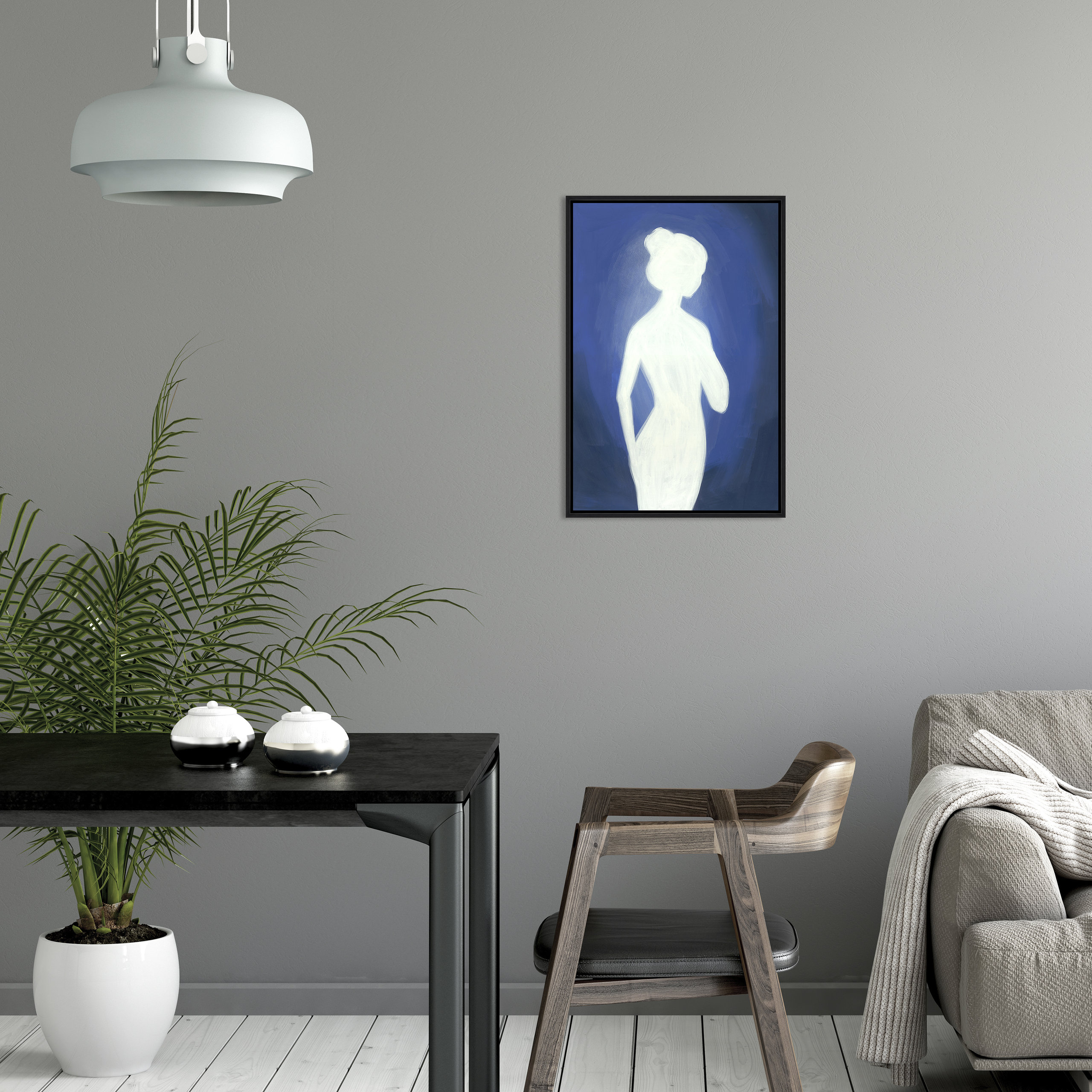Missy Blue II, 24 x 36 - Contemporary - Prints And Posters - by Chelsea Art Studio | Houzz