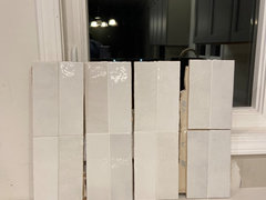 Cloe Tile and Mapei white/avalanche/frost grout