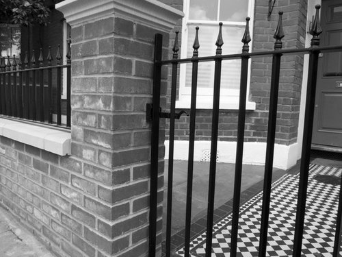 Victorian Checkered Path... | Houzz UK