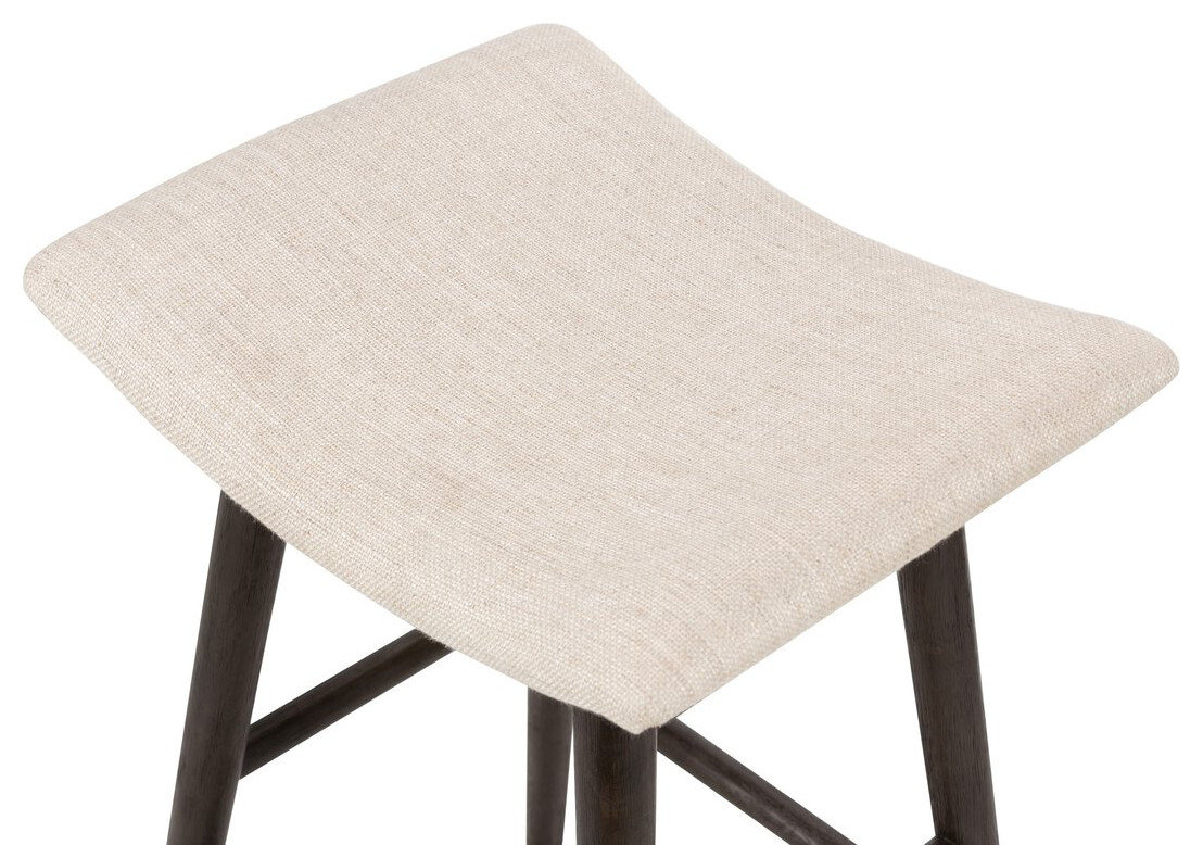 Union Counter Stool, Essence Natural - Midcentury - Bar Stools And ...