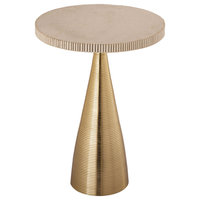 Celeste Ribbed Side Table - Contemporary - Side Tables And End Tables ...