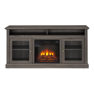 Gewnee Contemporary TV Media Stand Modern Entertainment Console ...