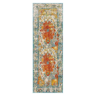 Transitional Bianco Area Rug, Runner 2'0"x6' - Contemporary - Hall And ...