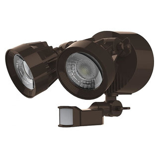 Nuvo 24W Dual Head Security Light Fixture - Transitional - Outdoor Wall ...