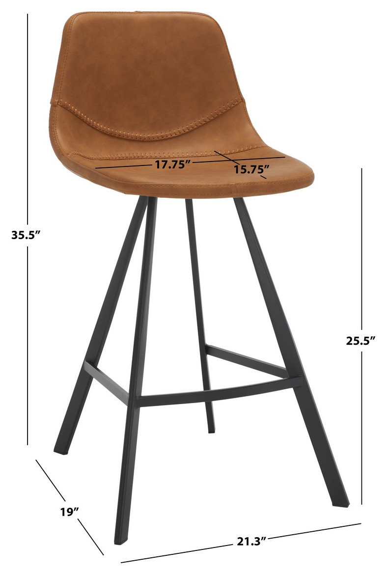 Safavieh Ryanne Counter Stool, #N/A - Contemporary - Bar Stools And ...