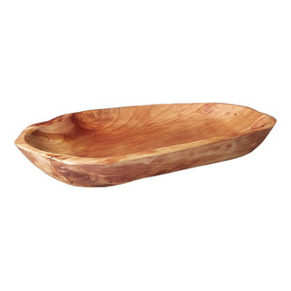 Medium Root Platter - Rustic - Serving Dishes And Platters - by Ratti ...