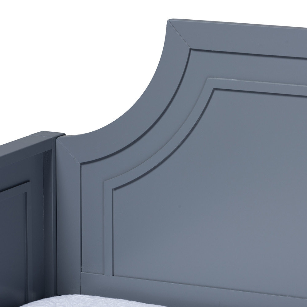 Classic and Traditional Gray Finished Wood Full Size Daybed ...
