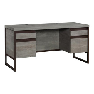 Manhattan Gate Computer Desk Mystic Oak - Contemporary - Desks And ...